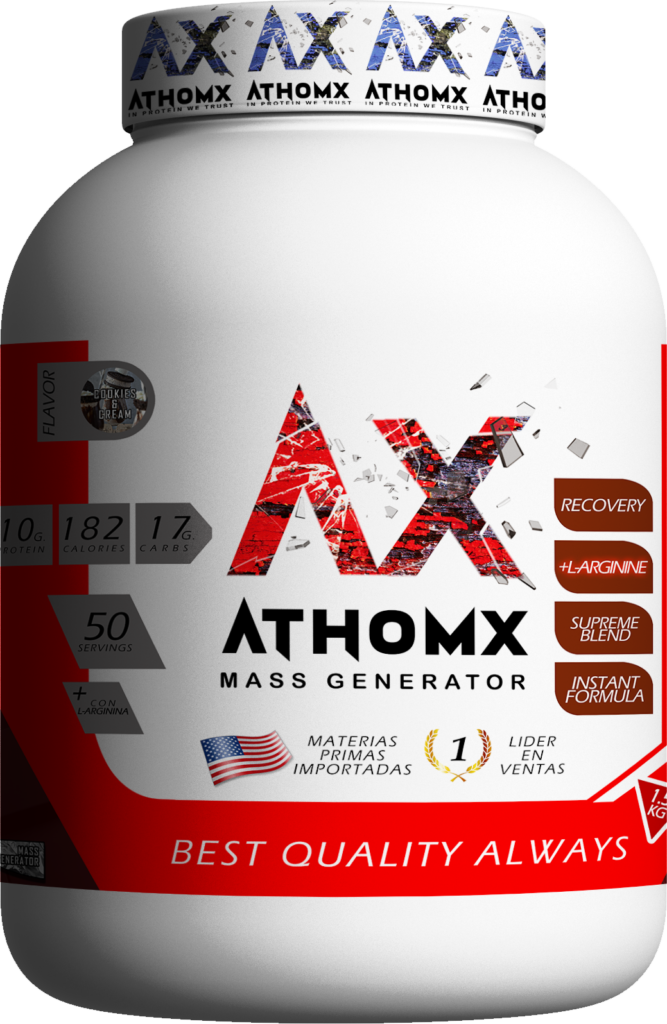 Mass Generator AthomX 1,5 KG Sabores Ganador de Masa - Every Day Nature ...