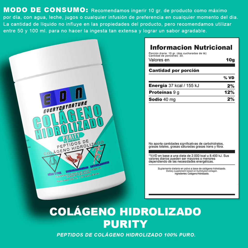 Colageno Hidrolizado Purity EveryDay Nature - Every Day Nature ... Colageno Hidrolizado Purity EveryDay Nature - Every Day Nature ...